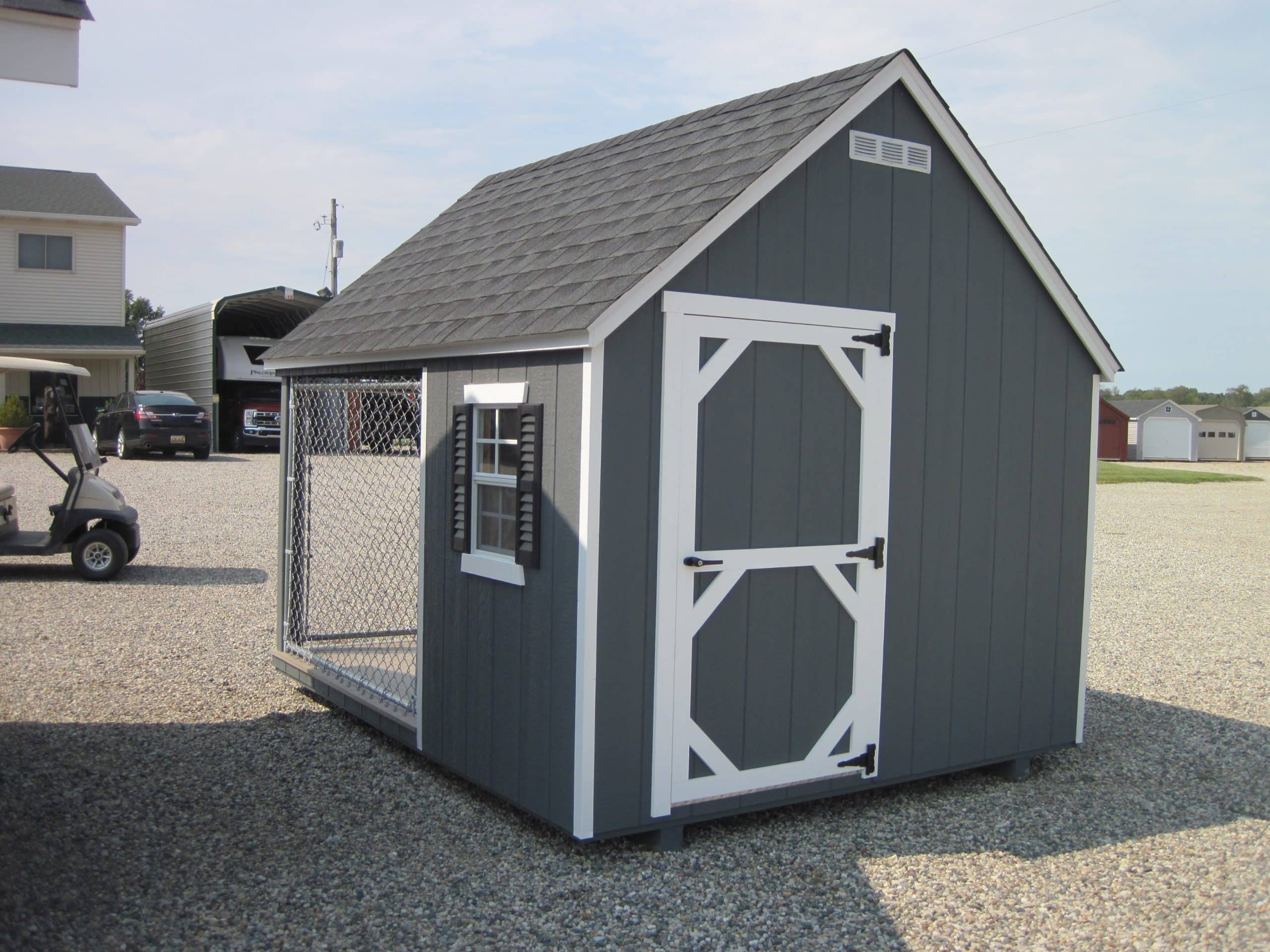 8x10 Dog Castle - Jim's Amish Structures