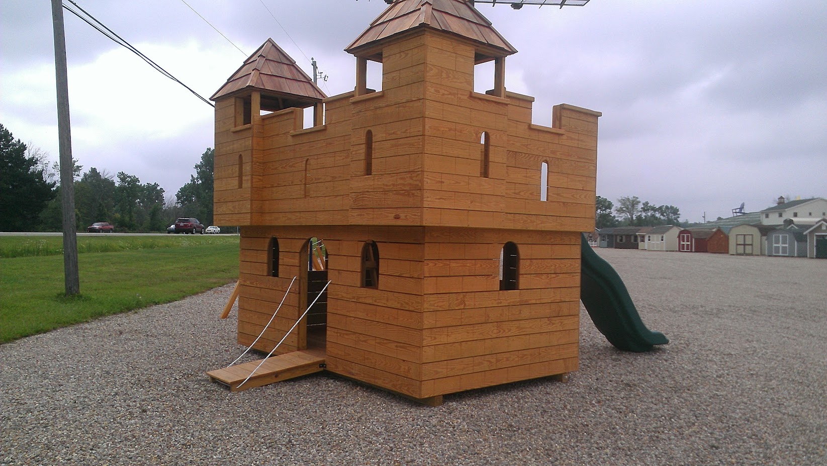 Wood Playground Equipment Archives - Jim's Amish Structures